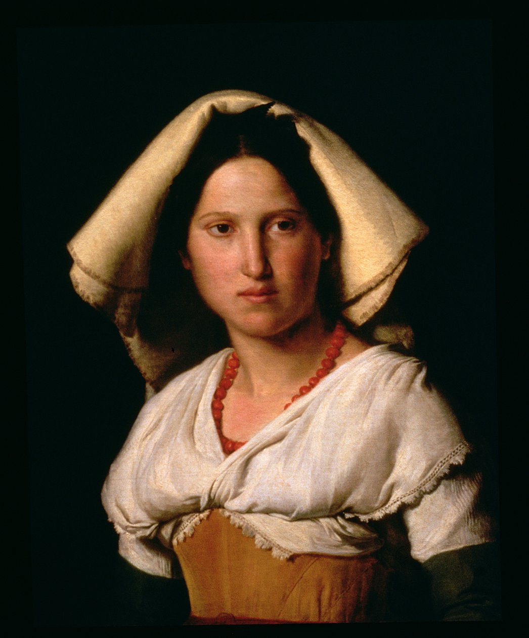 Portrait de Vittoria Caldoni ou La Jeune Italienne